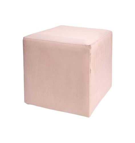 ARNO medium cube pouf, pink #110